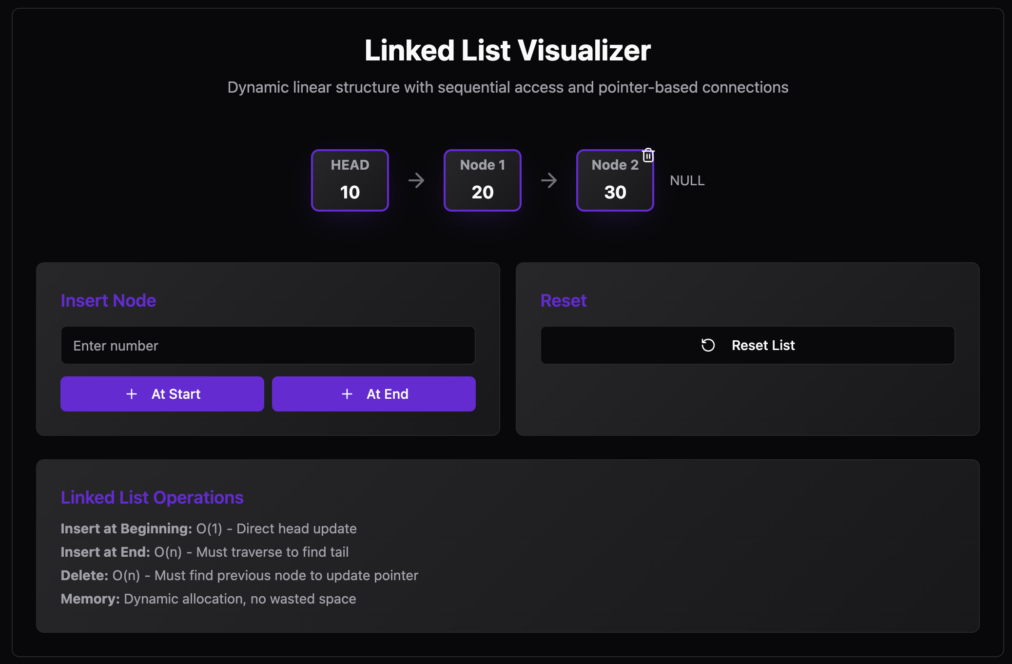StructViz Explorer - Interactive Data Structure Visualizer | Learn ...